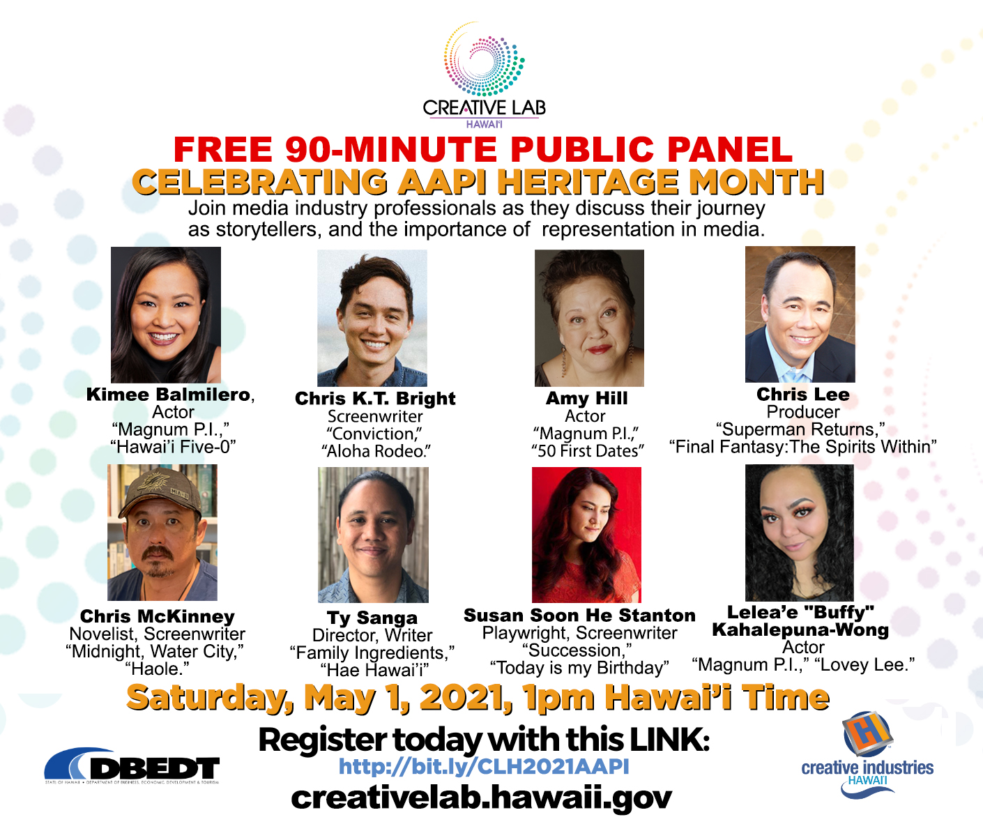 Creative Lab Hawaiʻi | May 1, 2021 at 1:00p HST: AAPI Heritage Month ...